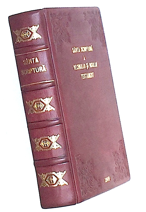 Biblia / Santa Scriptura a Vechiului si Noului Testament 1909